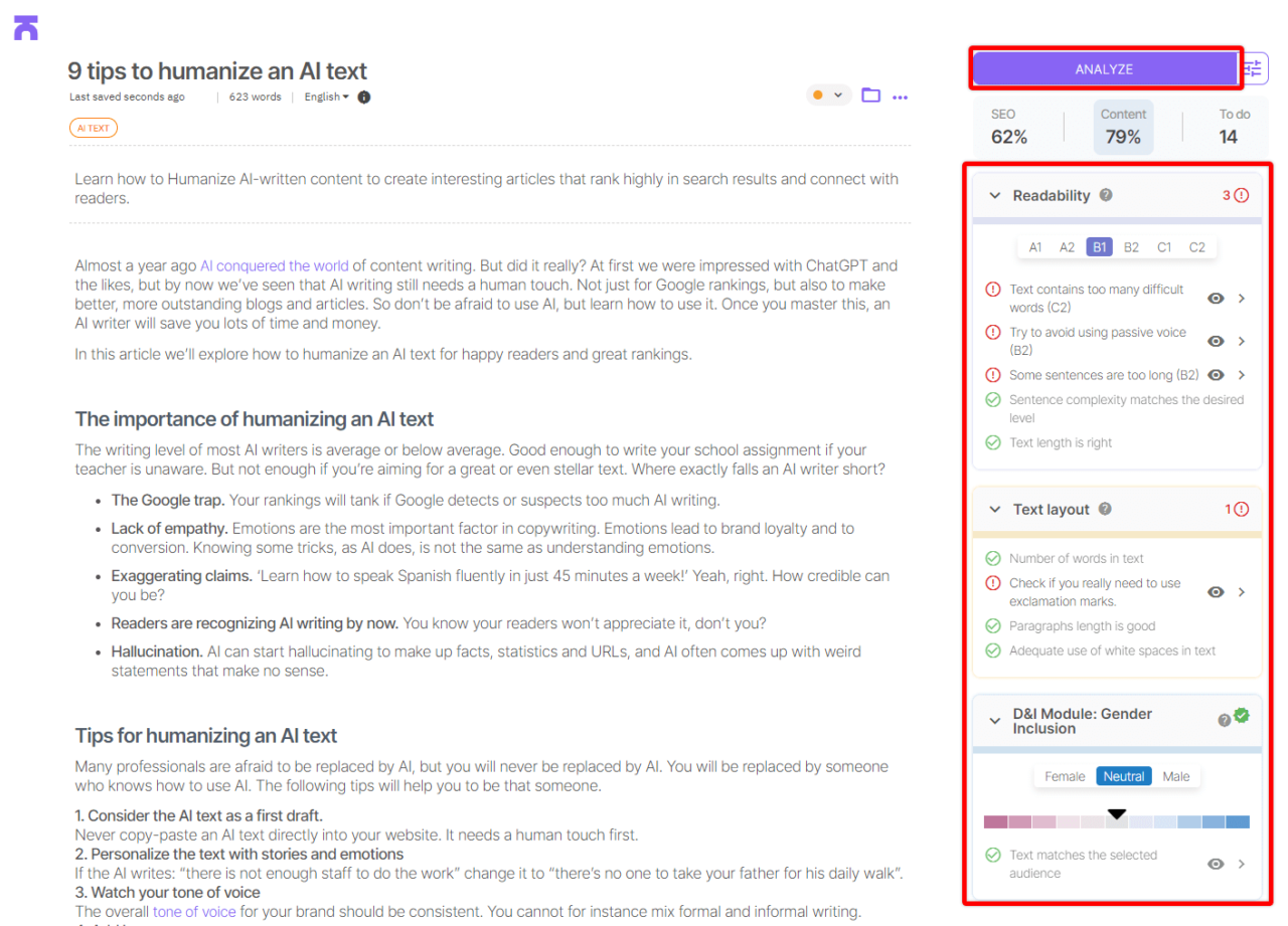 What Is The Text Conversion Optimizer Tco Content Quality Module