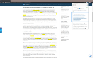 Google Chrome extension by Textmetrics: Increase Your Content Impact Today