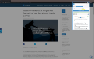 Google Chrome extension by Textmetrics: Increase Your Content Impact Today